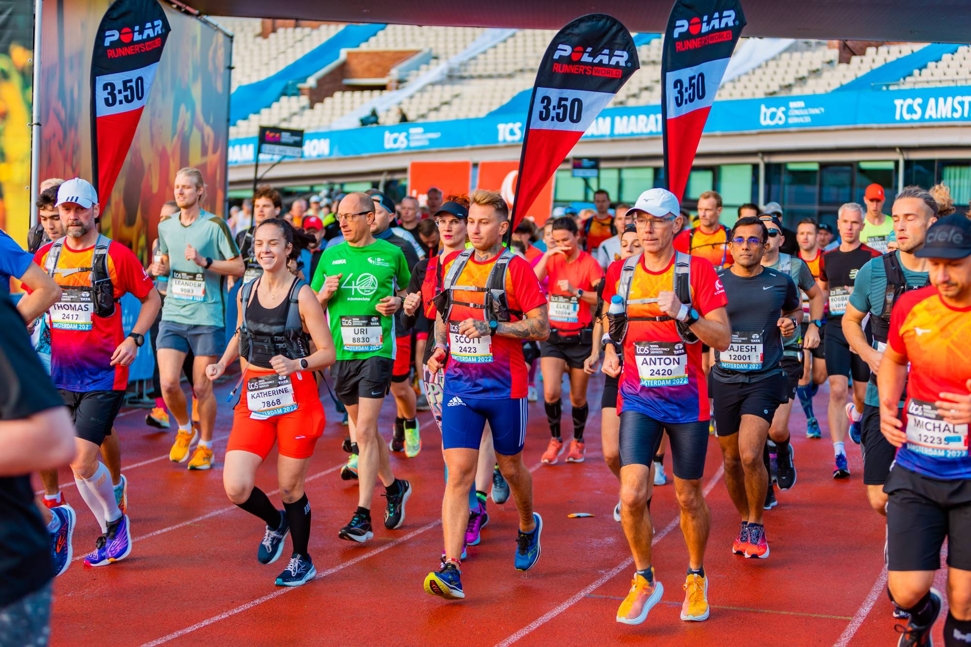 Pacers for your target time on the full and half marathon – TCS ...