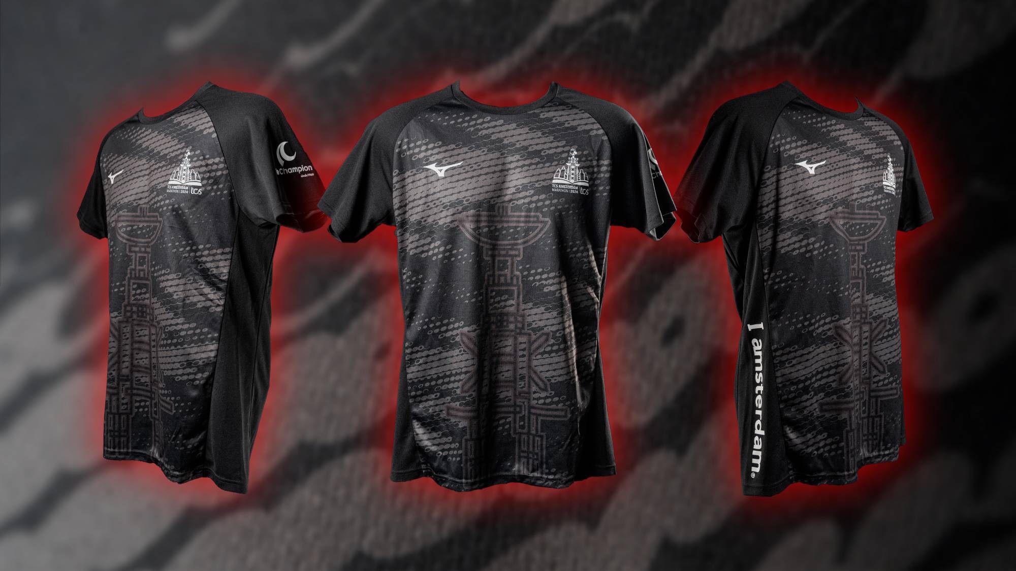 Official Mizuno Race Shirt – TCS Amsterdam Marathon - EN
