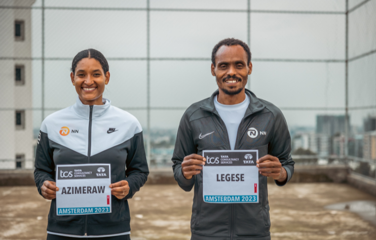 Wereldtoppers Legese en Azimeraw kiezen voor TCS Amsterdam Marathon – Le Champion